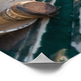 Baseball bats in the dugout poster | Zazzle