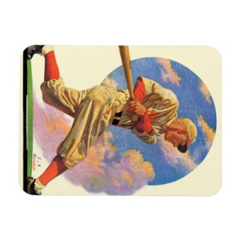 Baseball Batter Magnet | Zazzle