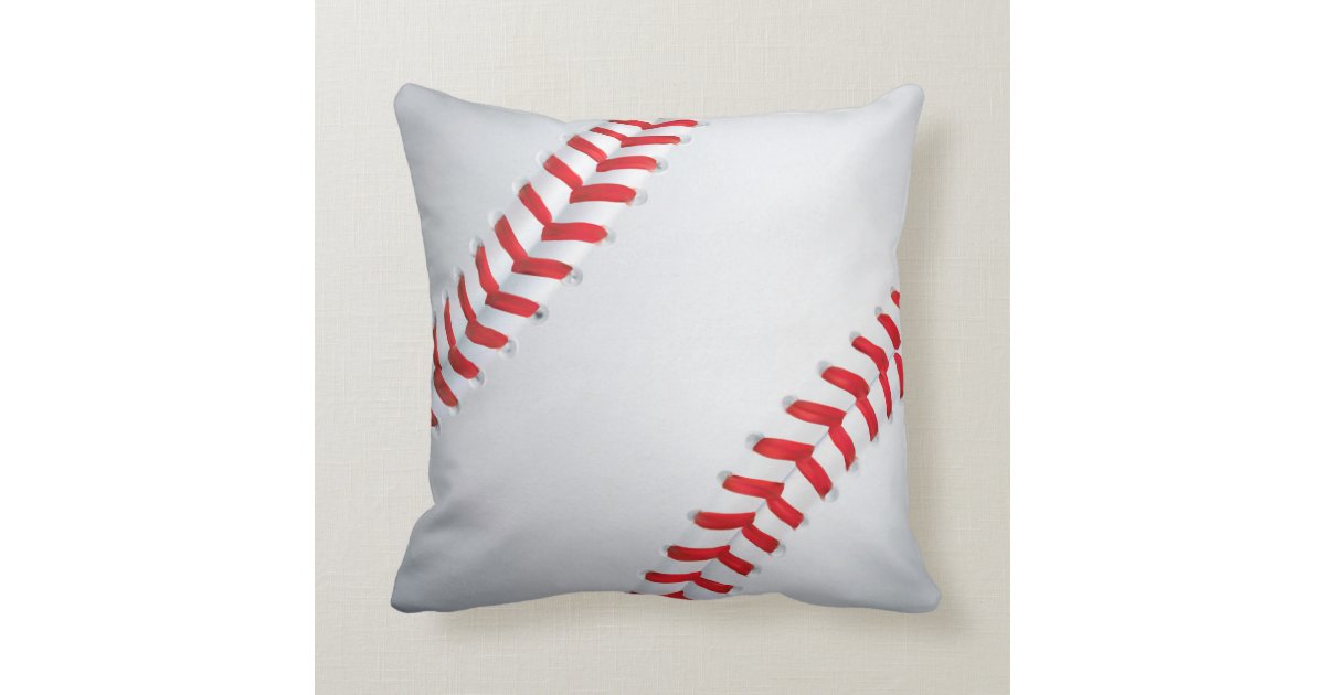 Baseball Boys Bedroom Decorative Throw Pillow | Zazzle.com