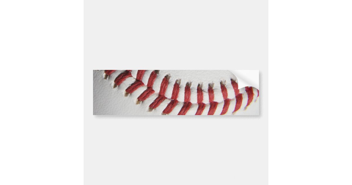 Baseball Bumper Sticker | Zazzle