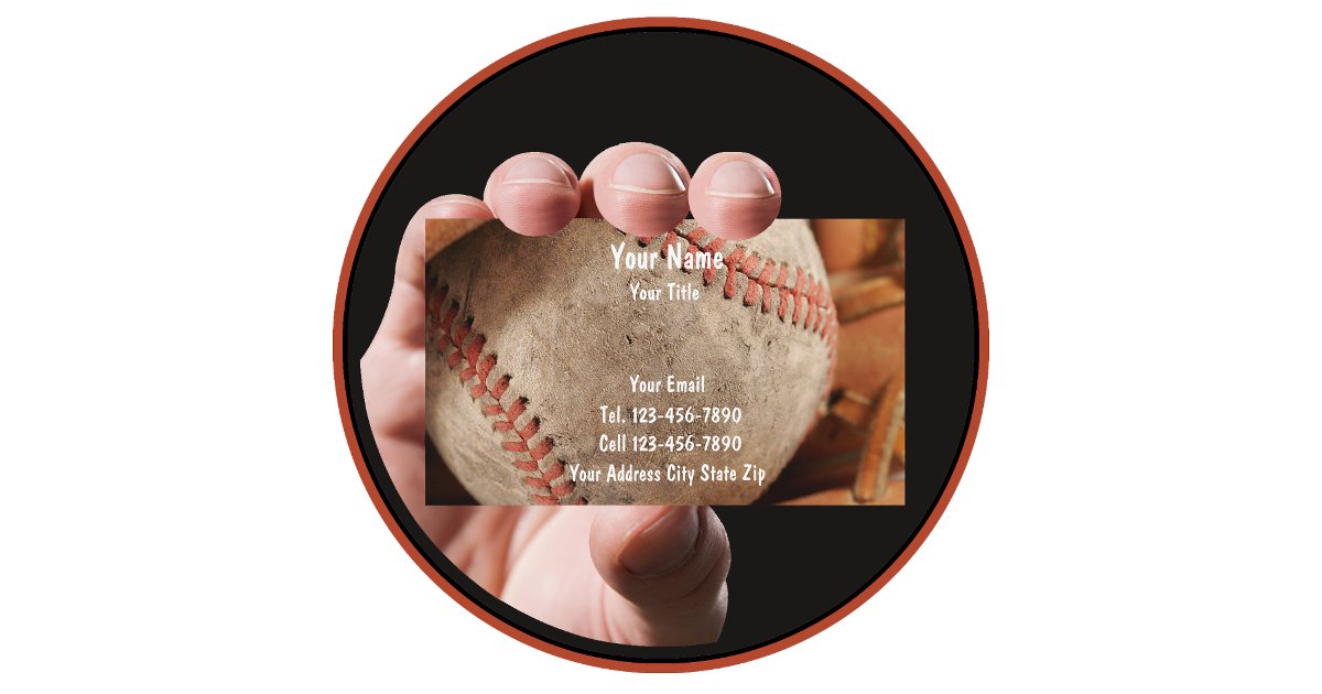 Baseball Business Cards | Zazzle
