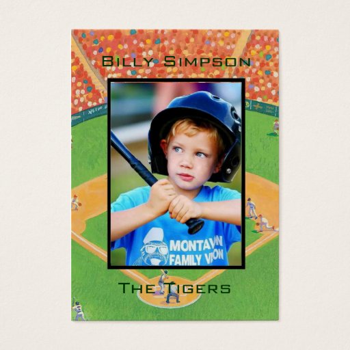 Baseball Cards Business Card Template