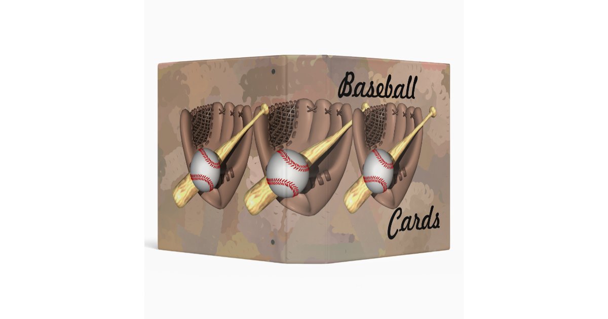 Baseball Cards Binder | Zazzle