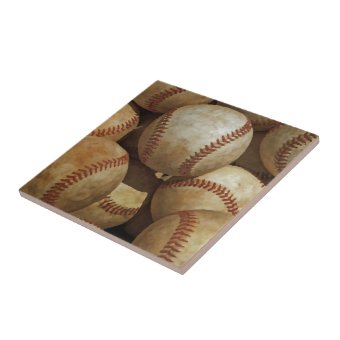 Baseball Ceramic Tile | Zazzle