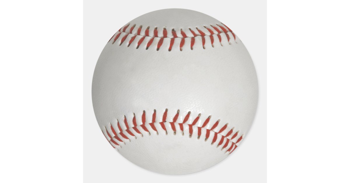 Baseball Classic Round Sticker | Zazzle