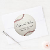 Baseball Classic Round Sticker | Zazzle