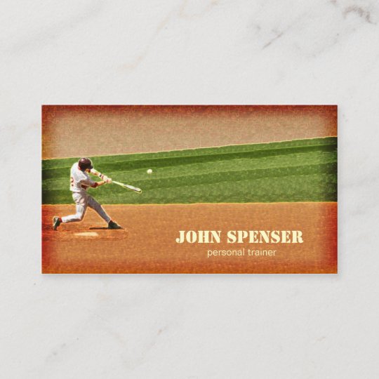 Baseball Coach Business Card | Zazzle.com