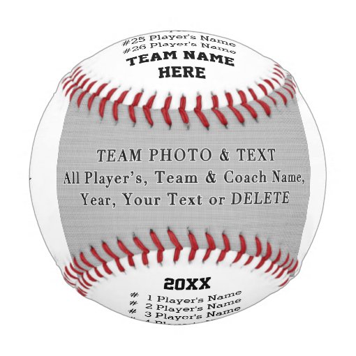 Baseball Coach Gifts, Team Photo, Player's, Coach | Zazzle