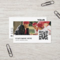 baseball coach QR Code Business Card | Zazzle