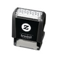 Baseball Coach Teacher 5 Star Rating Review Self-inking Stamp | Zazzle