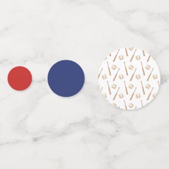 Baseball Confetti | Zazzle