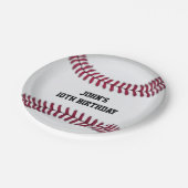 Baseball Custom Paper Plates | Zazzle