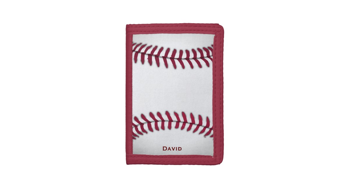 Baseball Custom Wallet | Zazzle