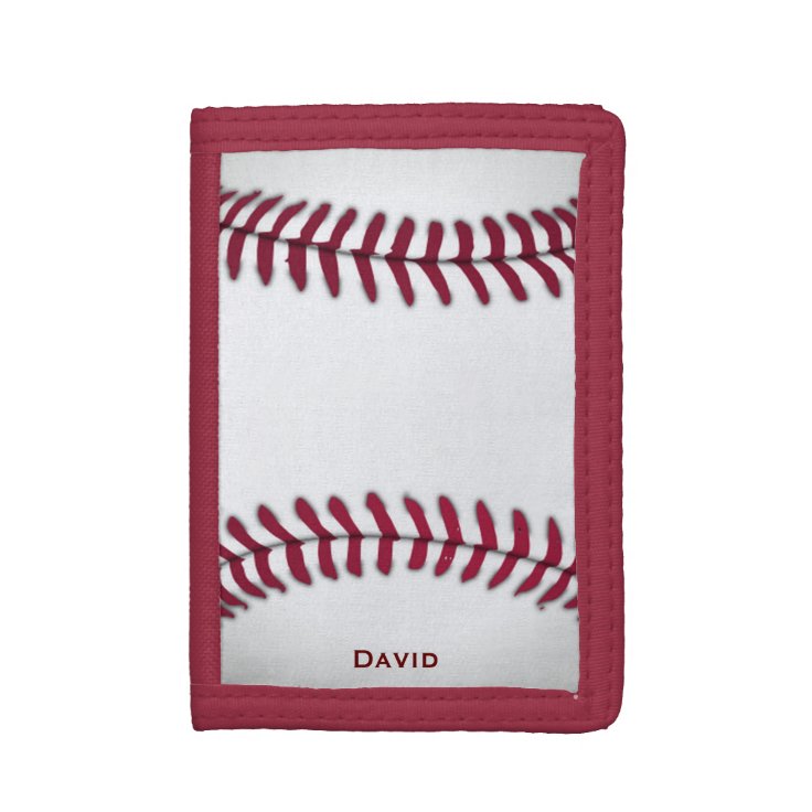 Baseball Custom Wallet | Zazzle