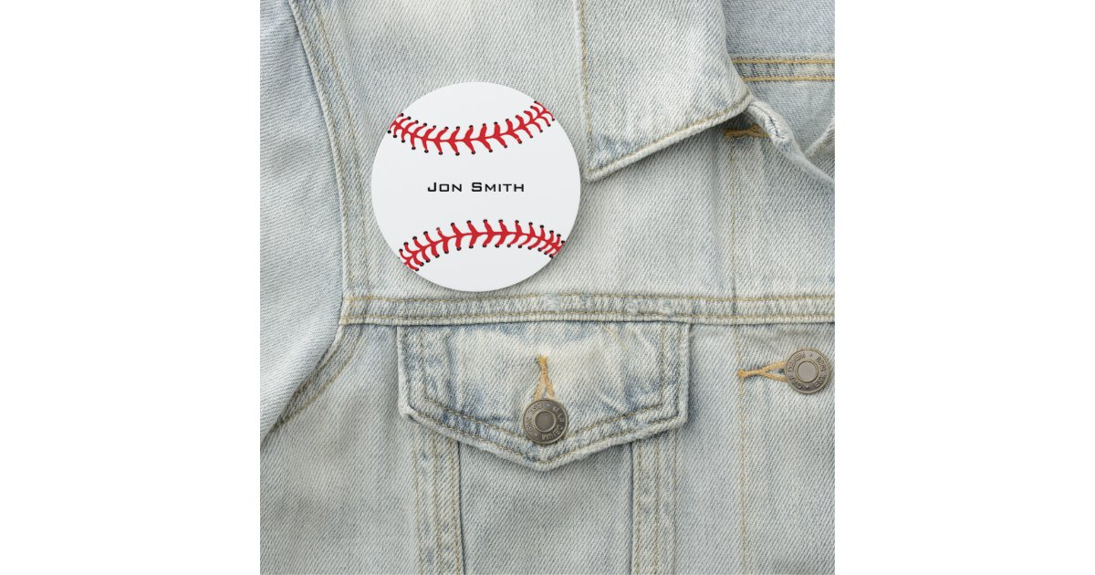 Baseball Design Name Tag | Zazzle