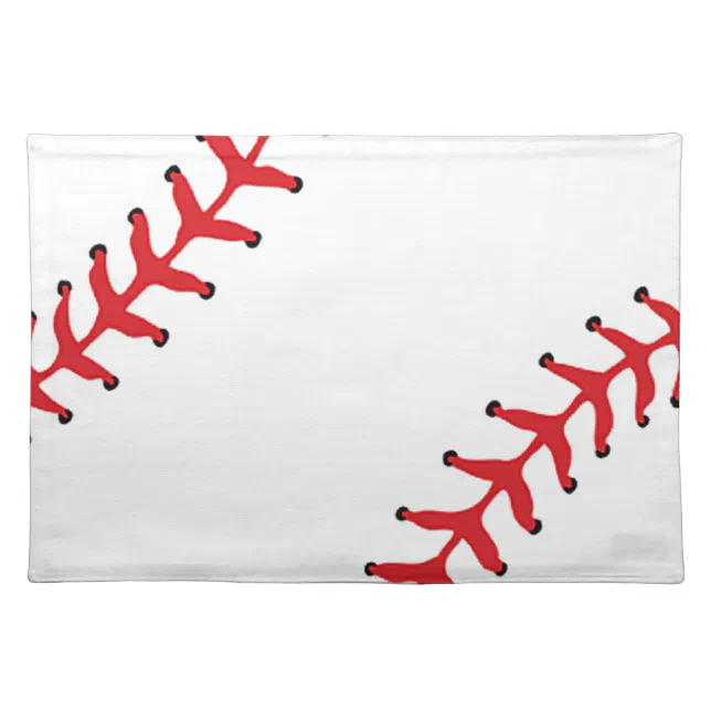 Baseball Design Placemat | Zazzle