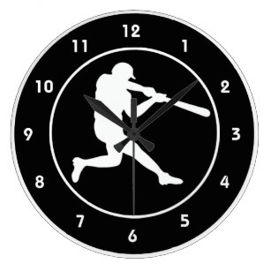 Baseball Wall Clocks | Zazzle