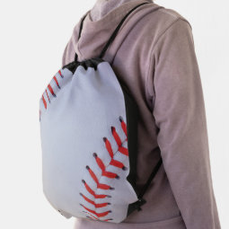 baseball draw string bag | Zazzle