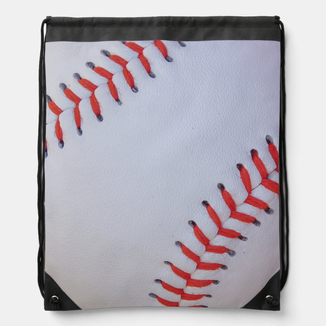 baseball draw string bag | Zazzle