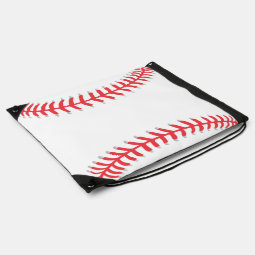 Baseball Drawstring Backpack | Zazzle