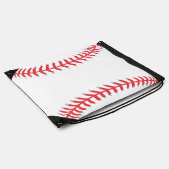 Baseball Drawstring Backpack | Zazzle