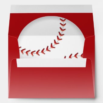 Baseball Envelope | Zazzle