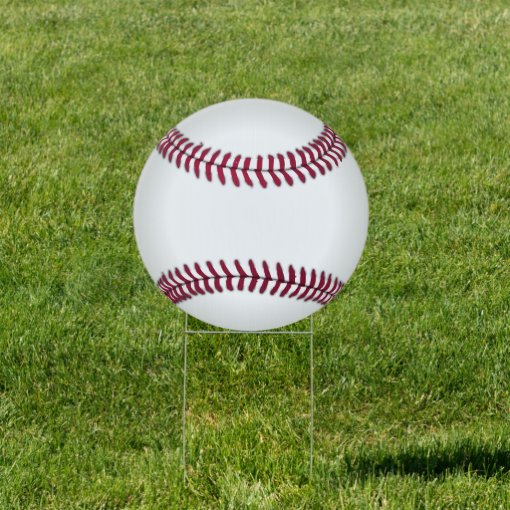 Baseball Fan Sports Yard Sign | Zazzle