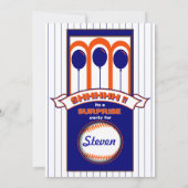 Baseball Fan Surprise Party Invitation | Zazzle