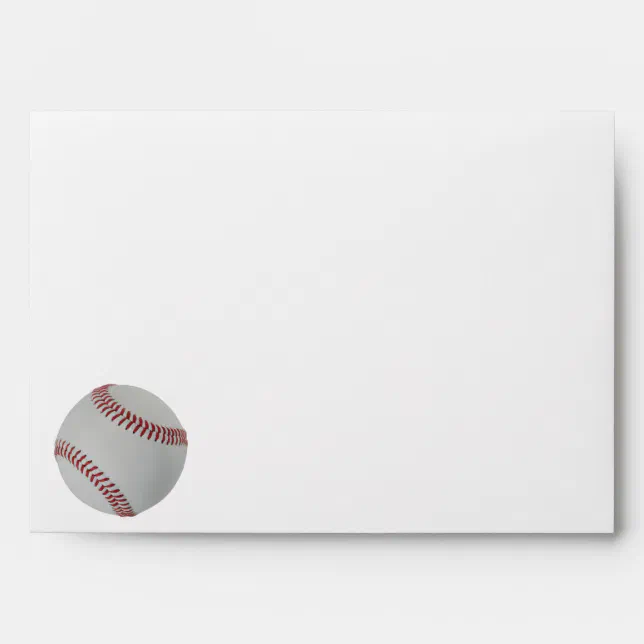 Baseball Fan-tastic_sports themed birthday party Envelope | Zazzle