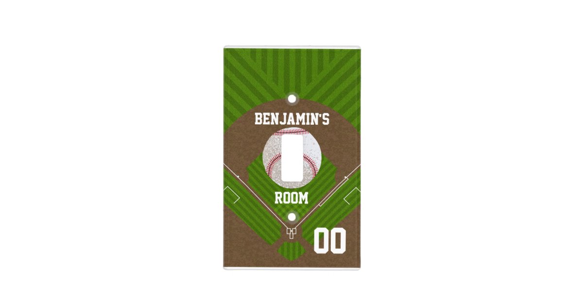 Baseball Fans Light Switch Cover | Zazzle