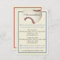 Baseball Field Pass Wedding Information Card | Zazzle
