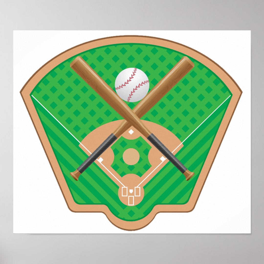 Baseball Field Poster | Zazzle