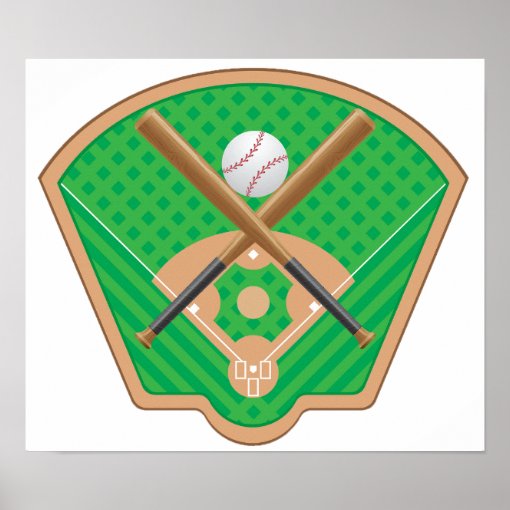 Baseball Field Poster | Zazzle