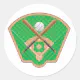Baseball Field Stickers | Zazzle