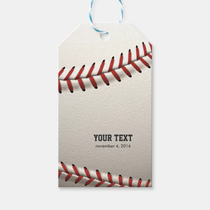 Baseball Gift Tags | Zazzle