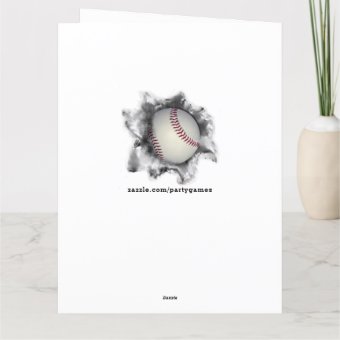 baseball graduation card | Zazzle