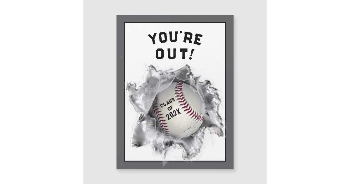Baseball Graduation Gift Card | Zazzle