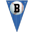 Baseball Happy Birthday Bunting Flags | Zazzle