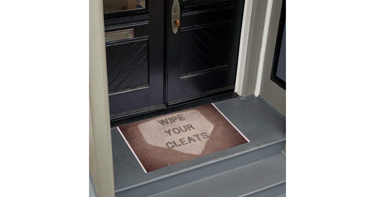 Baseball Home Plate Doormat | Zazzle.com