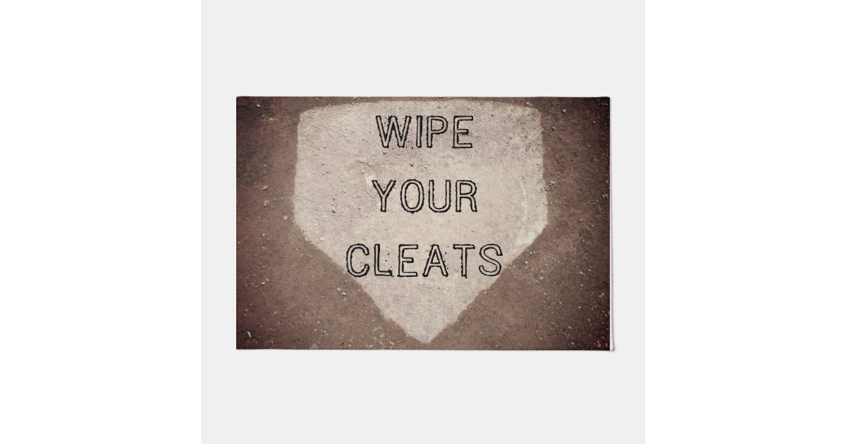 Baseball Home Plate Doormat | Zazzle
