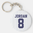 Cheap Baseball Keychains NAME, NUMBER for TEAM | Zazzle.com