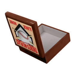 Baseball Keepsake Jewelry Gift Box | Zazzle