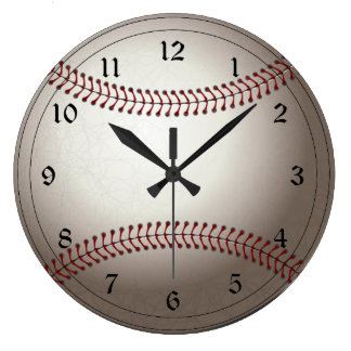 Baseball Wall Clocks | Zazzle
