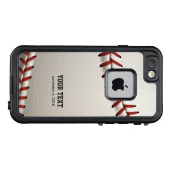Baseball LifeProof iPhone Case | Zazzle