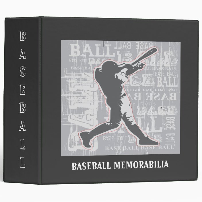 Baseball Memorabilia Binder | Zazzle.com