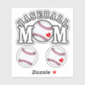 Baseball Mom Sticker | Zazzle