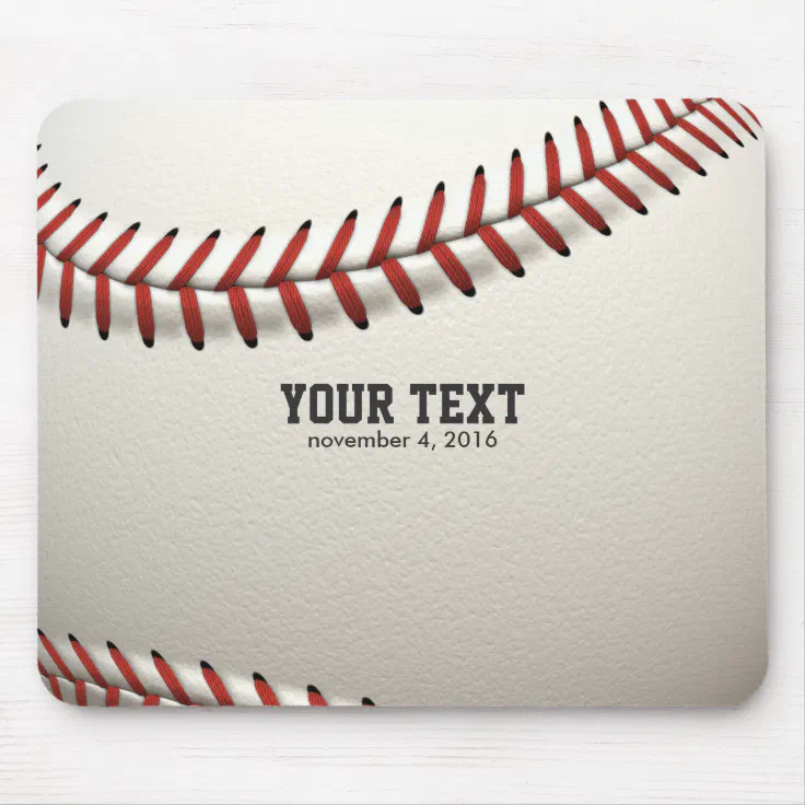 Baseball Mouse Pad | Zazzle