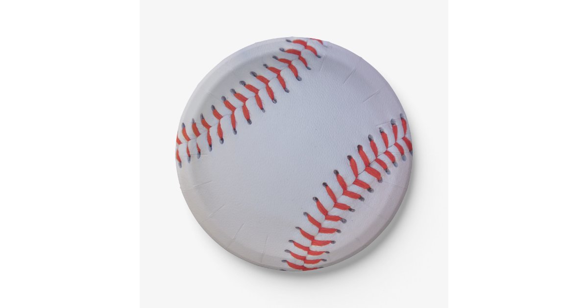 Baseball Paper plates | Zazzle