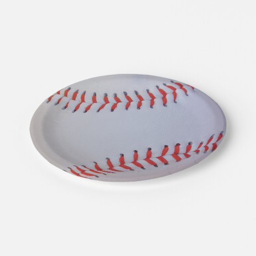 Baseball Paper plates | Zazzle