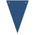 Baseball Party Blue Red Bunting Flag | Zazzle